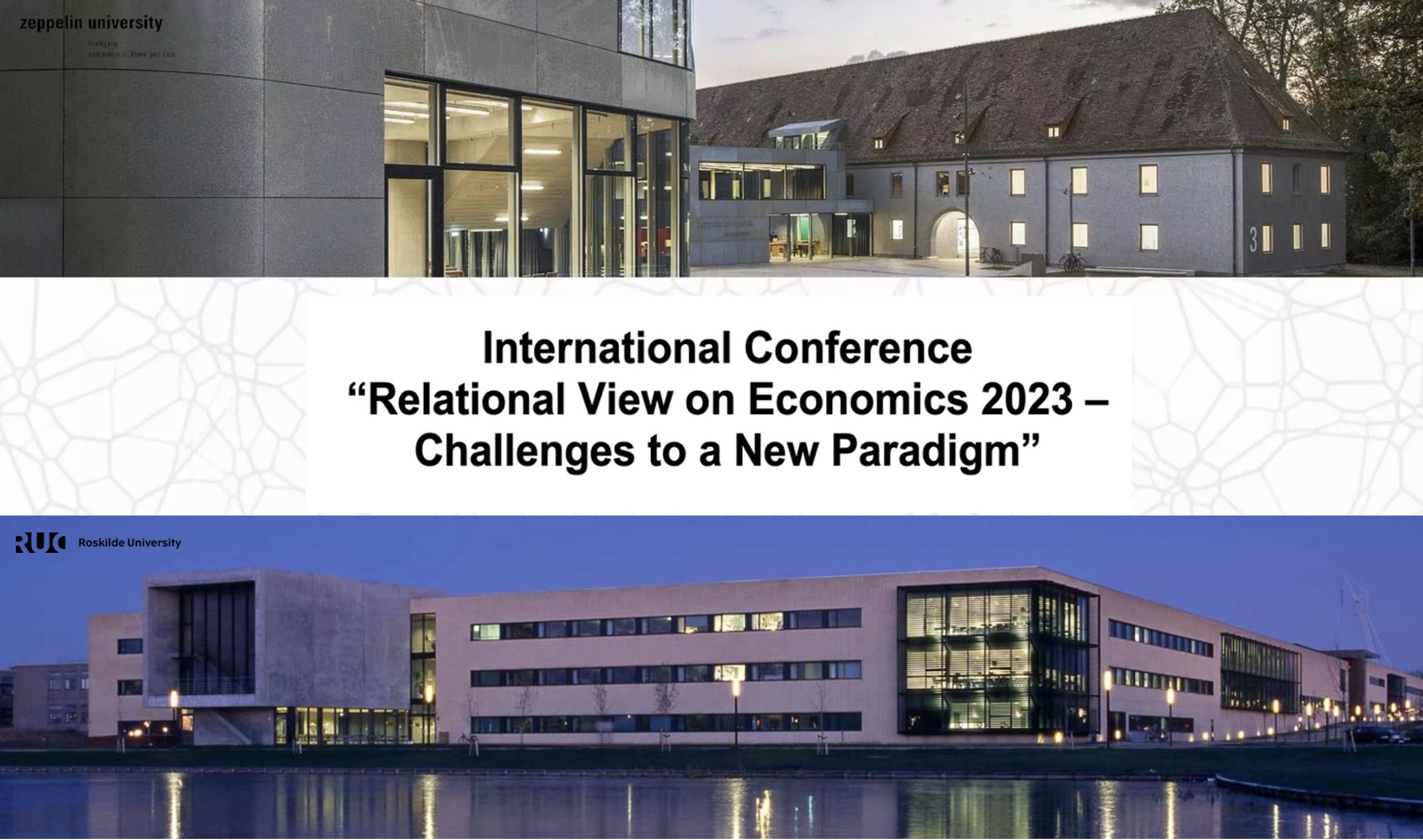 Call for Application for the Joint interdisciplinary conference ...